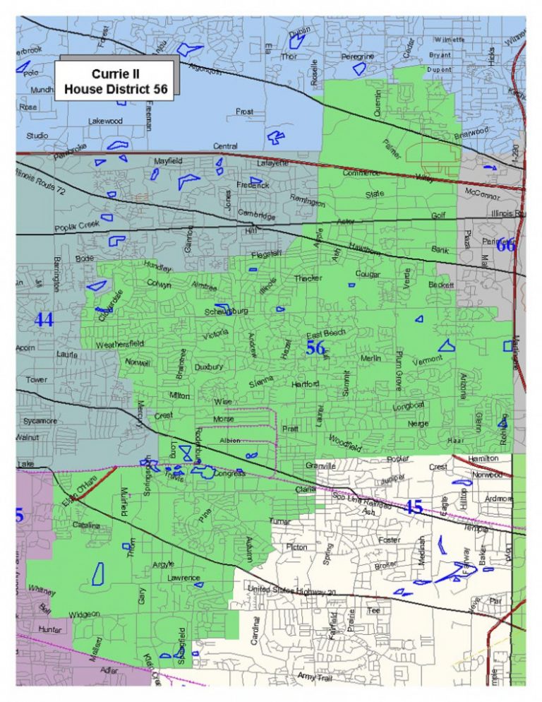 2011 Adopted Maps : Illinois Redistricting within Illinois State ...