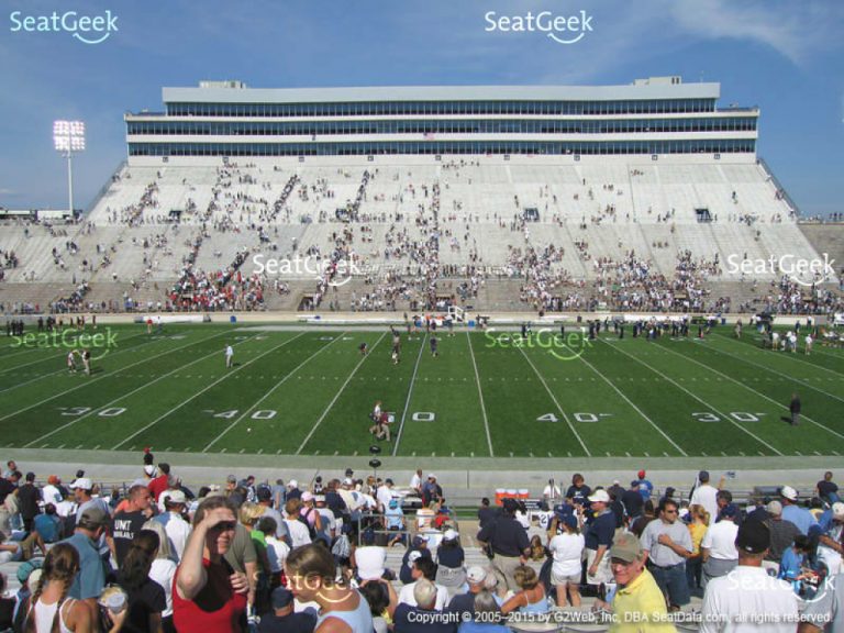 Beaver Stadium Seating Chart & Map | Seatgeek Throughout Penn State ...