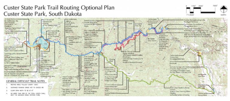 Custer State Park | Our Work | Content With Custer State Park Map ...