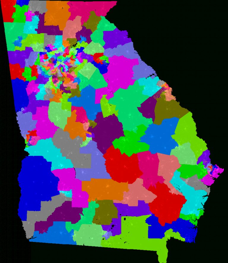 Georgia House Of Representatives Redistricting inside Georgia State ...