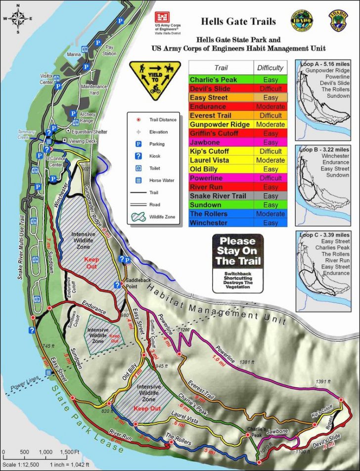 Hells Gate State Park accessible trails - State Parks