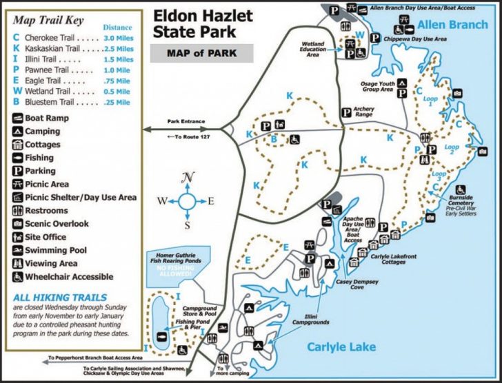 Illinois State Park Maps - Dwhike In Illinois State Parks Map ...