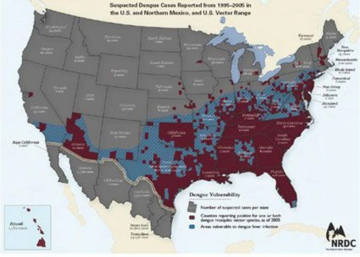 Image Result For U.s. National Map Of Mosquito Population | National In ...