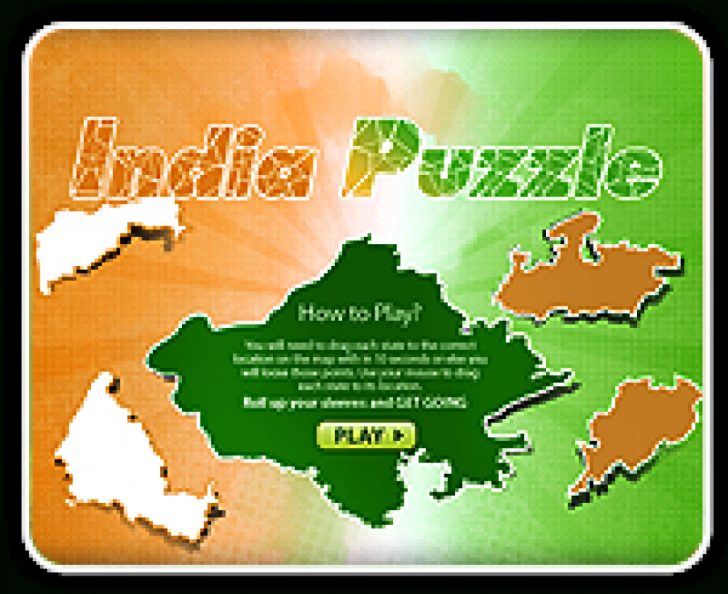 India Maps Games, Games On India Maps Within States Of India Map Game ...