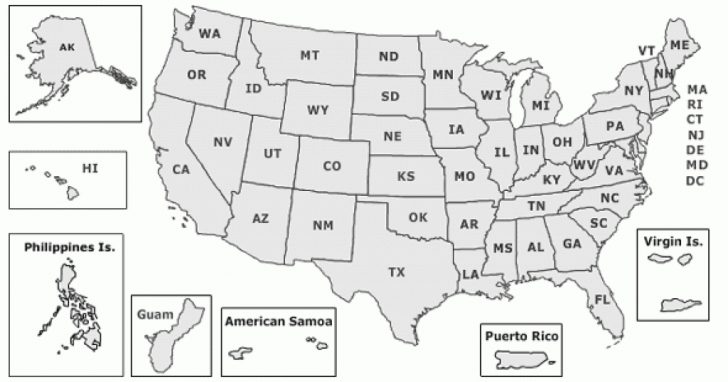 Interactive Us Map - Locations For Interactive State Map - Printable Map