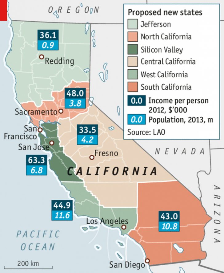 Long Division - Splitting Up California Throughout Splitting California ...