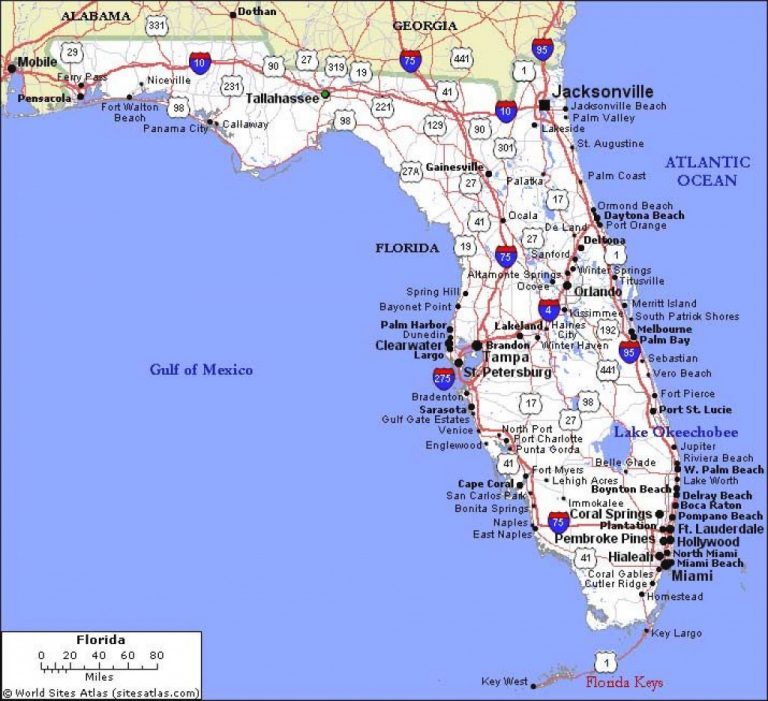 Map Of Florida State Parks | Haruka Blog: Map Of Florida State ...