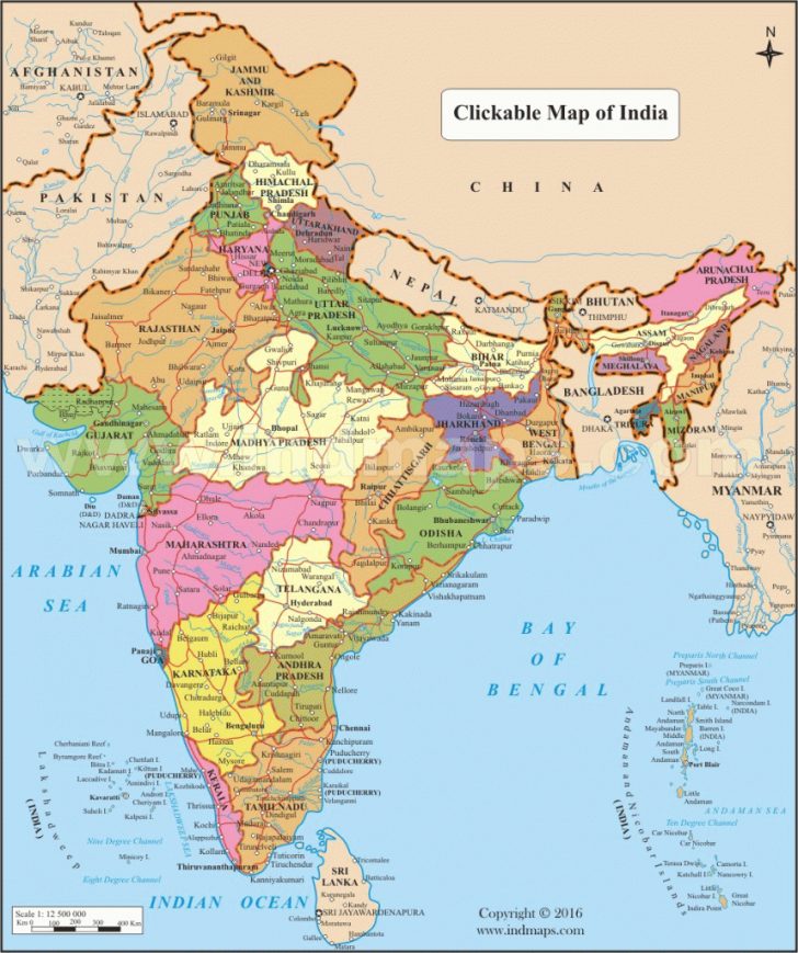 Map Of India With States And Cities Google Best | N3X With Regard To ...