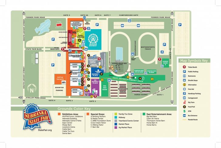 Maps & Directions With Iowa State Fair Parking Map - Printable Map