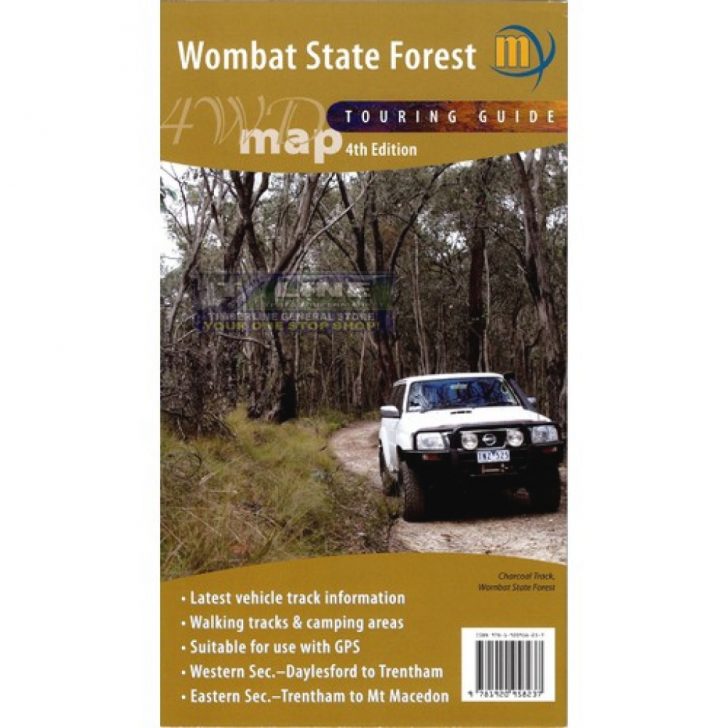 Meridian Maps Wombat State Forest 4Wd Map 4Th Ed Within Free Wombat ...