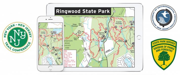 Nj State Park Maps On Avenza's Pdf Maps App - Qr | New York-New ...