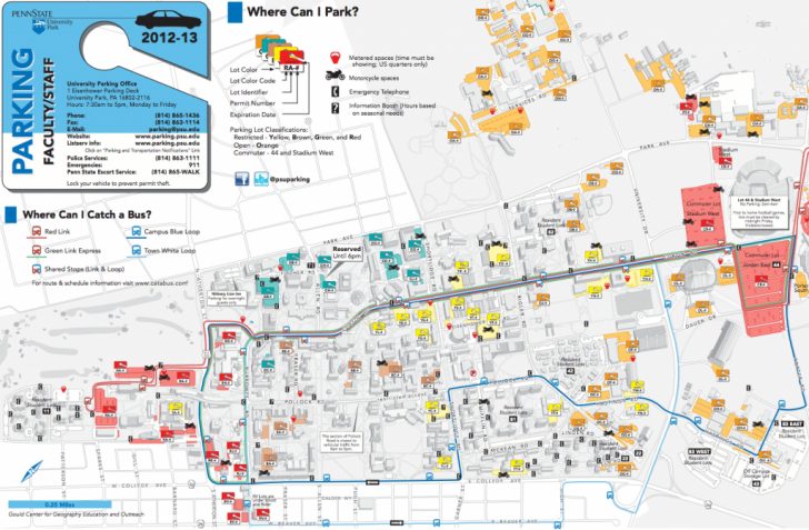 Part Iv: Map Purpose And Audience Within Penn State University Park ...