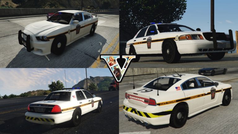 Pennsylvania State Police Cvpi And Charger Textures - Gta5-Mods ...