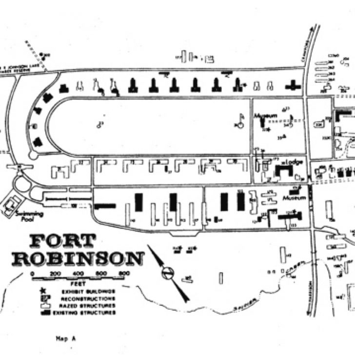 Sah Archipedia In Map Of Fort Robinson State Park - Printable Map