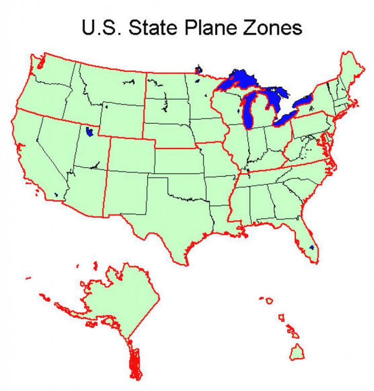 State Plane Coordinate System - Xms Wiki Regarding Texas State Plane ...