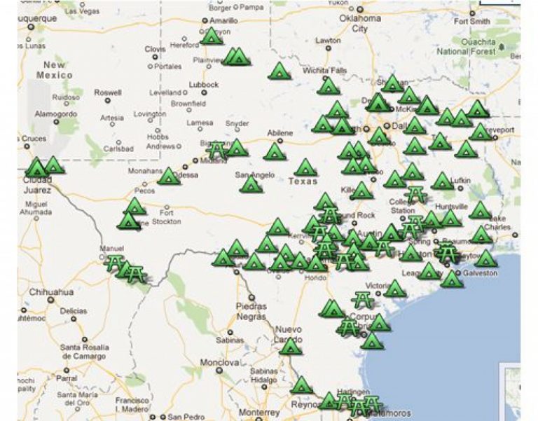 Texas State Parks Map | Help Save Texas State Parks! Donate Now Or For ...