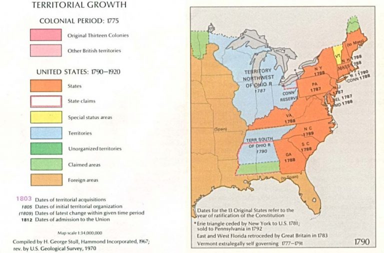 United States Historical Maps - Perry-Castañeda Map Collection - Ut ...