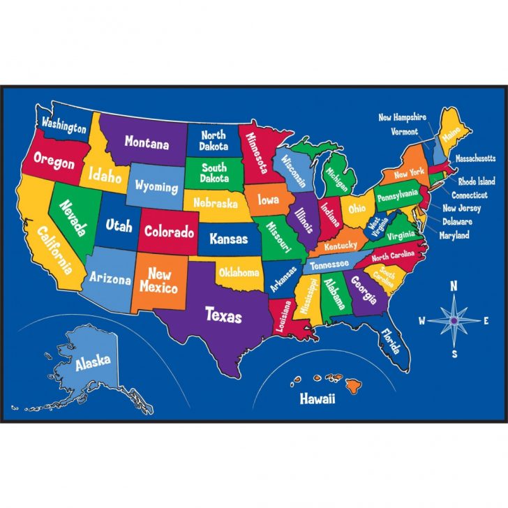 United States Map Kids Best United State Map With Names Best United ...