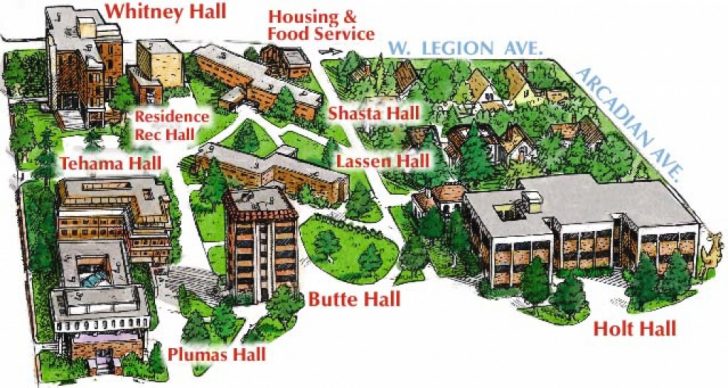 West Campus Map Page With Central State University Campus Map ...
