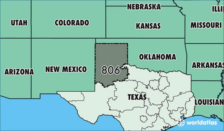 Where Is Area Code 806 / Map Of Area Code 806 / Lubbock, Tx Area Code ...